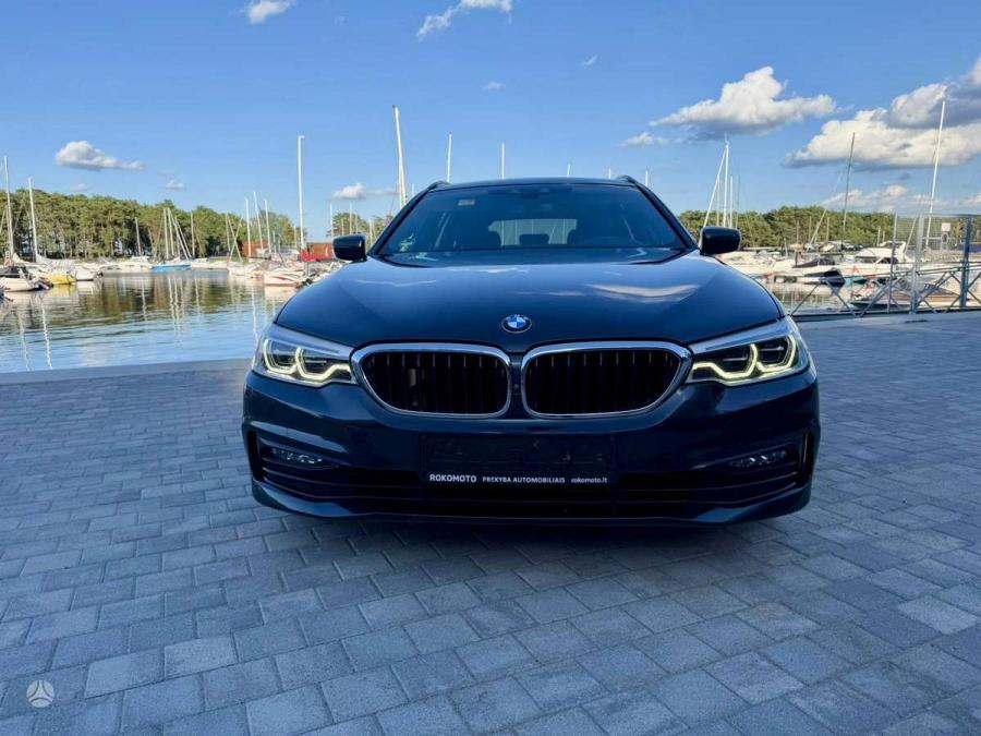Grey BMW 520 2017 in Kaunas, with an engine capacity of 2.00 L and mileage of 287 thousand km for 16900 €, photo 10 on AUTOMOTO.COM.LV
