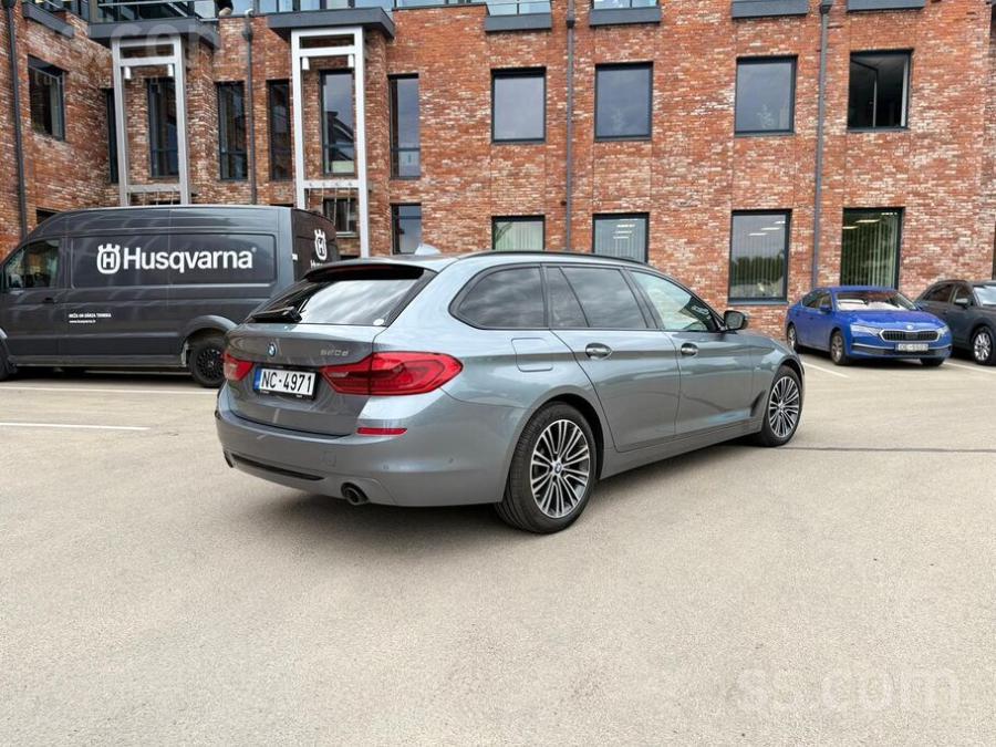 Pelēks BMW 520 2017 Rīga, ar dzinēja tilpumu 2.00 L un nobraukumu 141 tūkst. km par 19950 €, foto 3 vietnē AUTOMOTO.COM.LV