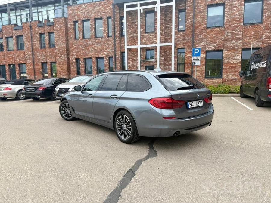 Pelēks BMW 520 2017 Rīga, ar dzinēja tilpumu 2.00 L un nobraukumu 141 tūkst. km par 19950 €, foto 5 vietnē AUTOMOTO.COM.LV