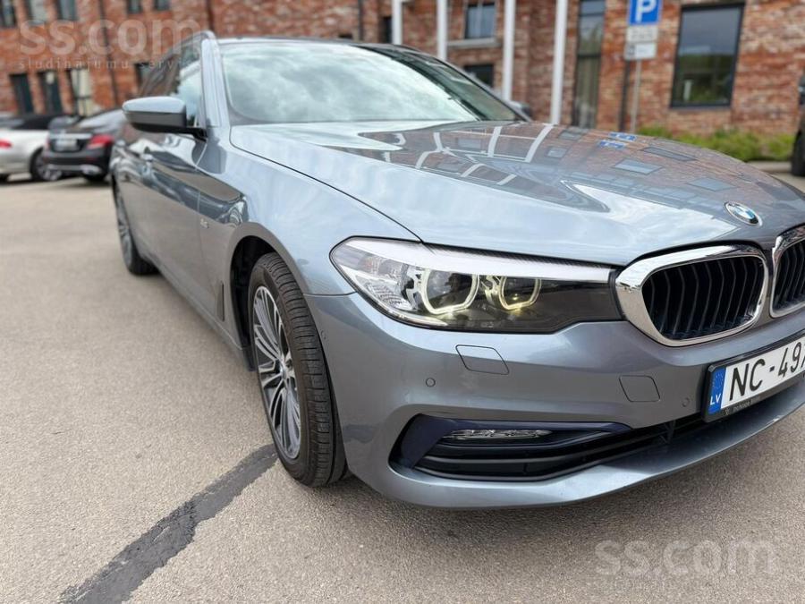 Pelēks BMW 520 2017 Rīga, ar dzinēja tilpumu 2.00 L un nobraukumu 141 tūkst. km par 19950 €, foto 9 vietnē AUTOMOTO.COM.LV