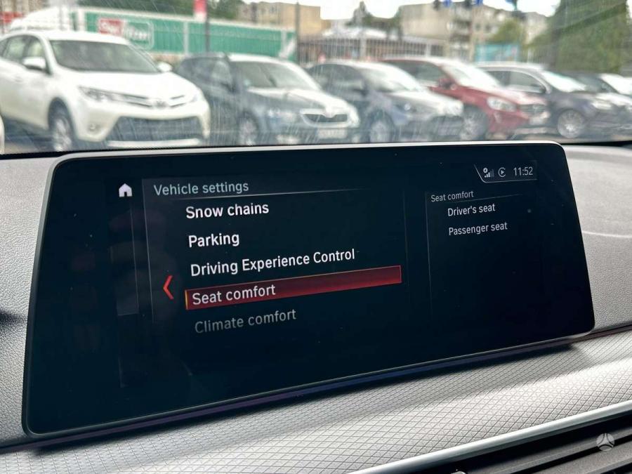 Pelēks BMW 520 2017 Kauņa, ar dzinēja tilpumu 2.00 L un nobraukumu 198 tūkst. km par 19980 €, foto 26 vietnē AUTOMOTO.COM.LV