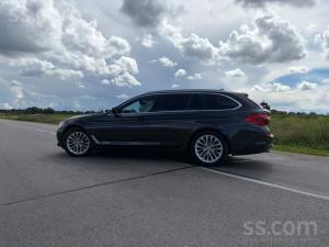 Grey BMW 520 2017 in Riga, with an engine capacity of 2.00 L and mileage of 258 thousand km for 15900 €, photo 4 on AUTOMOTO.COM.LV