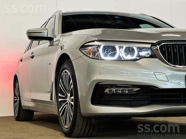 Grey BMW 520 2017 in Jurmala, with an engine capacity of 2.00 L and mileage of 261 thousand km for 16990 €, photo 4 on AUTOMOTO.COM.LV