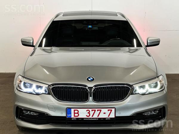 Grey BMW 520 2017 in Jurmala, with an engine capacity of 2.00 L and mileage of 261 thousand km for 16990 €, photo 5 on AUTOMOTO.COM.LV
