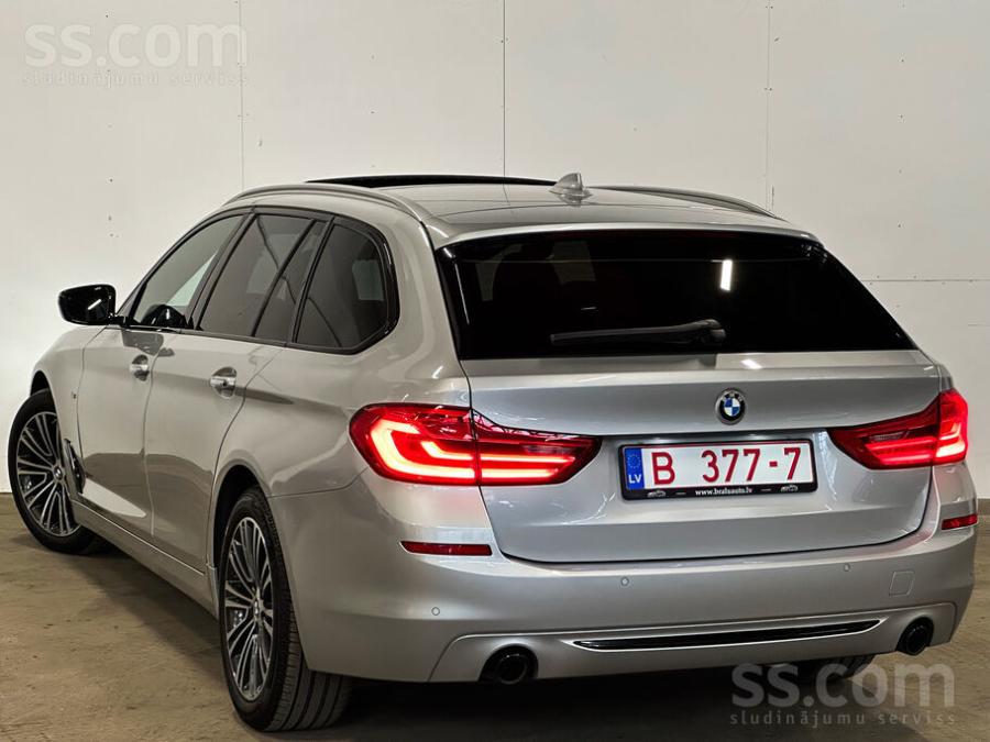 Grey BMW 520 2017 in Jurmala, with an engine capacity of 2.00 L and mileage of 261 thousand km for 16990 €, photo 8 on AUTOMOTO.COM.LV