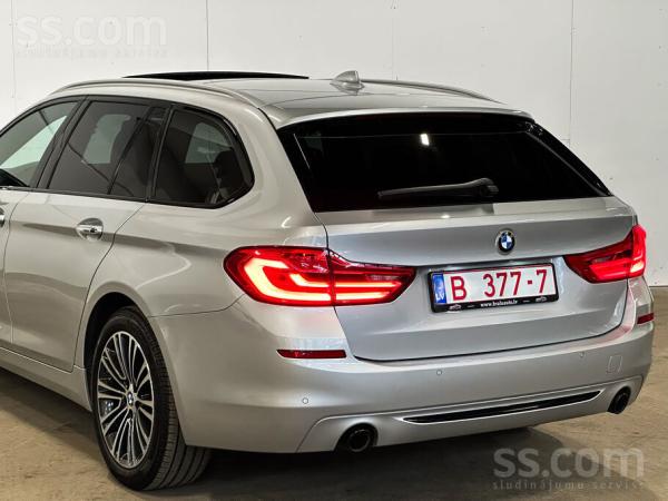 Grey BMW 520 2017 in Jurmala, with an engine capacity of 2.00 L and mileage of 261 thousand km for 16990 €, photo 8 on AUTOMOTO.COM.LV