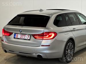 Grey BMW 520 2017 in Jurmala, with an engine capacity of 2.00 L and mileage of 261 thousand km for 16990 €, photo 12 on AUTOMOTO.COM.LV