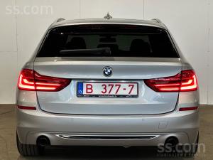 Grey BMW 520 2017 in Jurmala, with an engine capacity of 2.00 L and mileage of 261 thousand km for 16990 €, photo 14 on AUTOMOTO.COM.LV