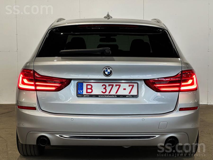 Grey BMW 520 2017 in Jurmala, with an engine capacity of 2.00 L and mileage of 261 thousand km for 16990 €, photo 14 on AUTOMOTO.COM.LV