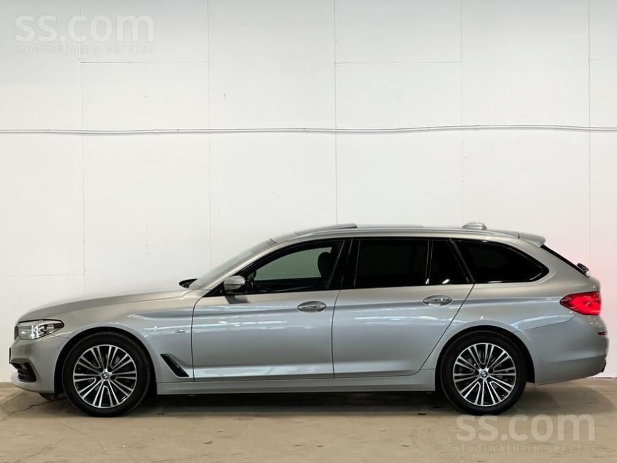 Grey BMW 520 2017 in Jurmala, with an engine capacity of 2.00 L and mileage of 261 thousand km for 16990 €, photo 16 on AUTOMOTO.COM.LV