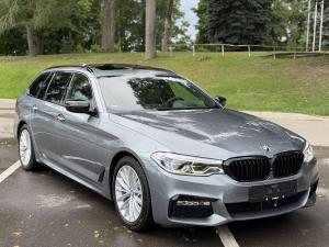 Grey BMW 520 2017 in Utena, with an engine capacity of 2.00 L and mileage of 251 thousand km for 18950 €, photo  on AUTOMOTO.COM.LV