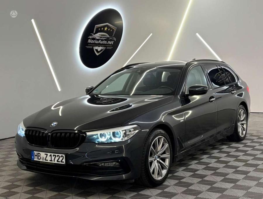 Pelēks BMW 520 2017 Marijampole, ar dzinēja tilpumu 2.00 L un nobraukumu 238 tūkst. km par 17850 €, foto 18 vietnē AUTOMOTO.COM.LV
