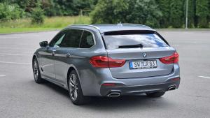 Grey BMW 520 2017 in Elektrenai, with an engine capacity of 2.00 L and mileage of 197 thousand km for 18800 €, photo 5 on AUTOMOTO.COM.LV
