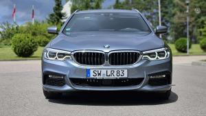 Grey BMW 520 2017 in Elektrenai, with an engine capacity of 2.00 L and mileage of 197 thousand km for 18800 €, photo 12 on AUTOMOTO.COM.LV