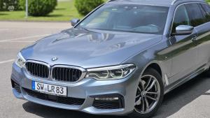 Grey BMW 520 2017 in Elektrenai, with an engine capacity of 2.00 L and mileage of 197 thousand km for 18800 €, photo 13 on AUTOMOTO.COM.LV