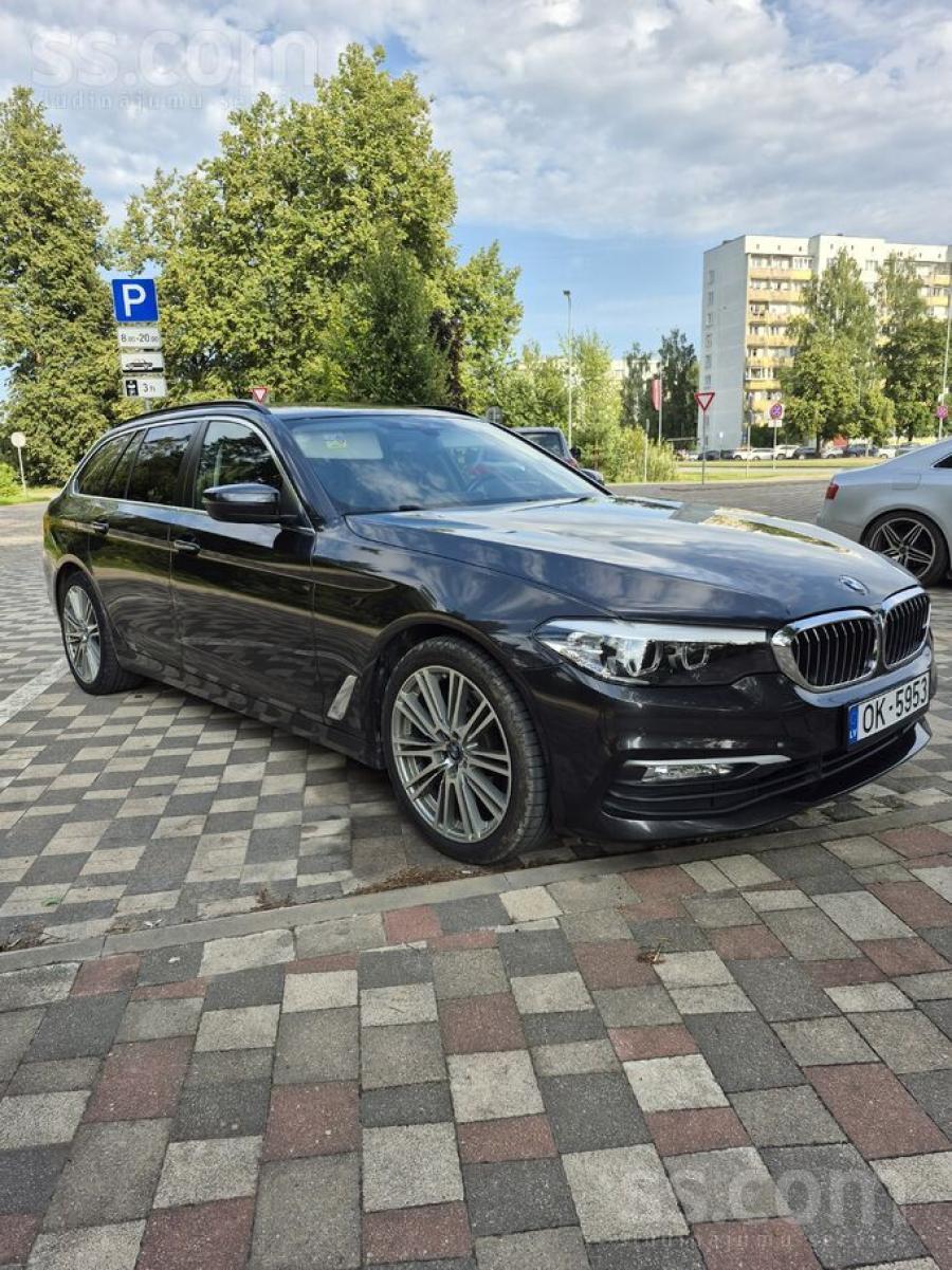 Grey BMW 520 2017 in Riga, with an engine capacity of 2.00 L and mileage of 190 thousand km for 17000 €, photo 4 on AUTOMOTO.COM.LV