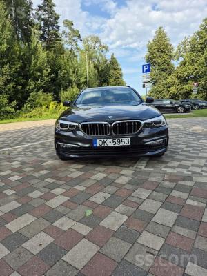 Grey BMW 520 2017 in Riga, with an engine capacity of 2.00 L and mileage of 190 thousand km for 17000 €, photo 5 on AUTOMOTO.COM.LV