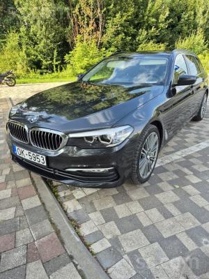 Grey BMW 520 2017 in Riga, with an engine capacity of 2.00 L and mileage of 190 thousand km for 17000 €, photo 8 on AUTOMOTO.COM.LV