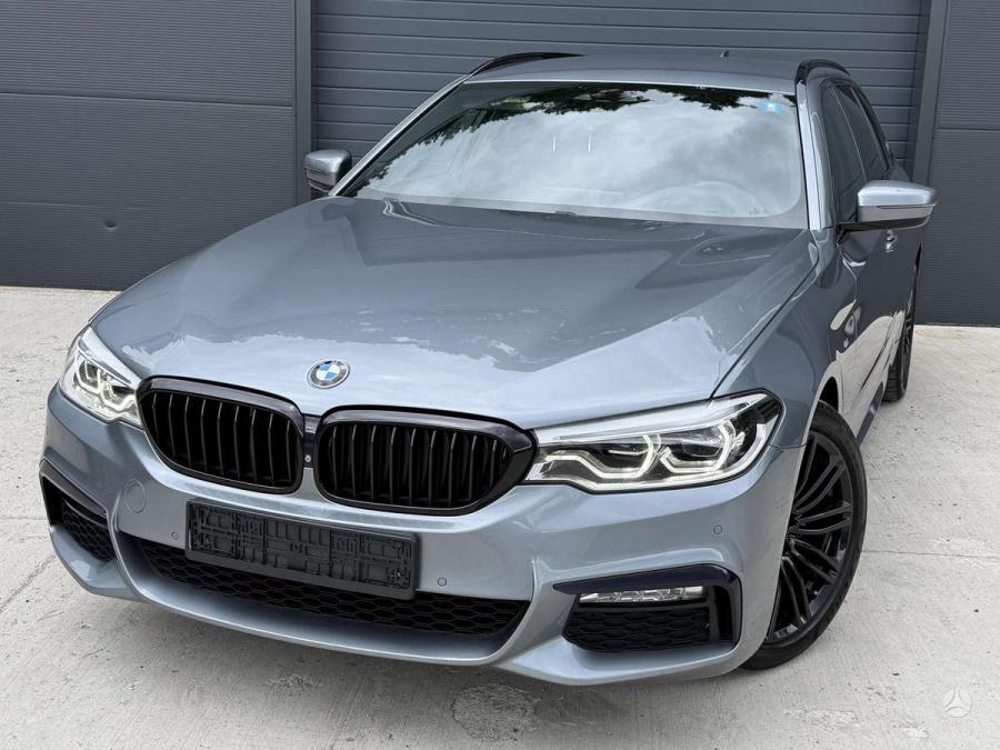 Pelēks BMW 520 2017 Utena, ar dzinēja tilpumu 2.00 L un nobraukumu 225 tūkst. km par 17800 €, foto 7 vietnē AUTOMOTO.COM.LV