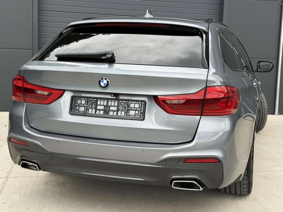 Pelēks BMW 520 2017 Utena, ar dzinēja tilpumu 2.00 L un nobraukumu 225 tūkst. km par 17800 €, foto 10 vietnē AUTOMOTO.COM.LV