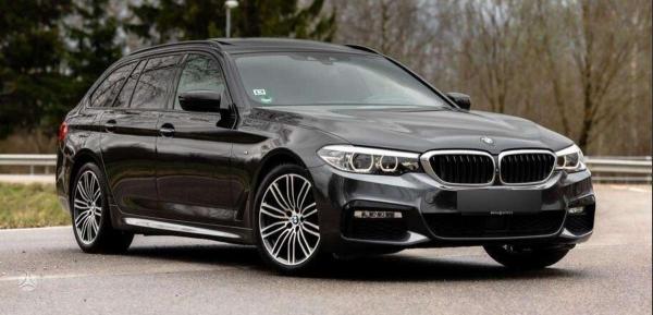 Pelēks BMW 520 2017 Anykščiai, ar dzinēja tilpumu 2.00 L un nobraukumu 320 tūkst. km par 16450 €, foto 1 vietnē AUTOMOTO.COM.LV