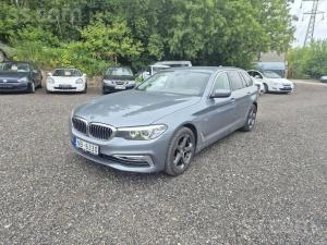 Grey BMW 520 2018 in Riga, with an engine capacity of 2.00 L and mileage of 188 thousand km for 19490 €, photo 4 on AUTOMOTO.COM.LV