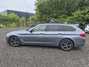 Grey BMW 520 2018 in Riga, with an engine capacity of 2.00 L and mileage of 188 thousand km for 19490 €, photo 9 on AUTOMOTO.COM.LV