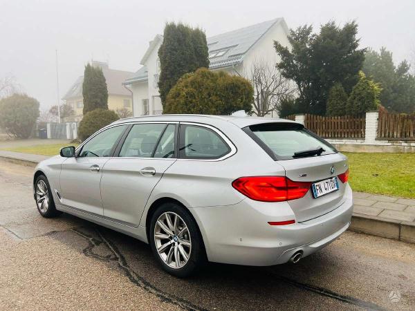 Pelēks BMW 520 2018 Viļņa, ar dzinēja tilpumu 2.00 L un nobraukumu 293 tūkst. km par 12999 €, foto 6 vietnē AUTOMOTO.COM.LV