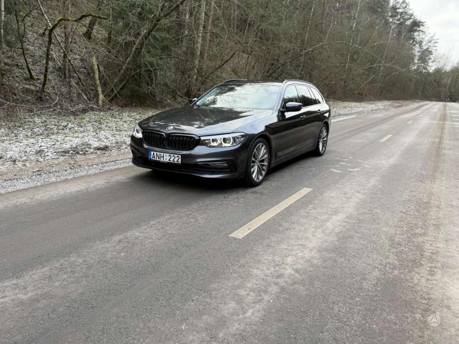 Pelēks BMW 520 2018 Viļņa, ar dzinēja tilpumu 2.00 L un nobraukumu 239 tūkst. km par 16500 €, foto 7 vietnē AUTOMOTO.COM.LV