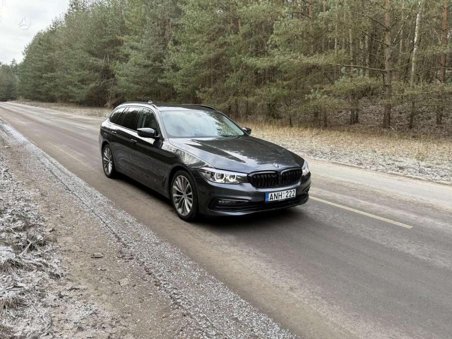 Pelēks BMW 520 2018 Viļņa, ar dzinēja tilpumu 2.00 L un nobraukumu 239 tūkst. km par 16500 €, foto 8 vietnē AUTOMOTO.COM.LV