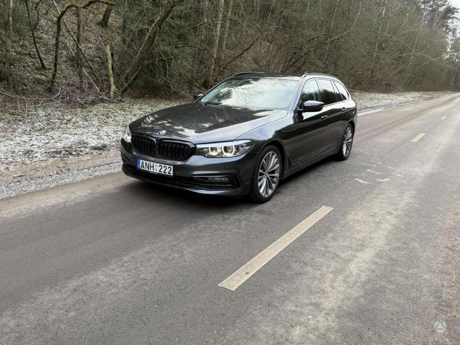Pelēks BMW 520 2018 Viļņa, ar dzinēja tilpumu 2.00 L un nobraukumu 239 tūkst. km par 16500 €, foto 10 vietnē AUTOMOTO.COM.LV