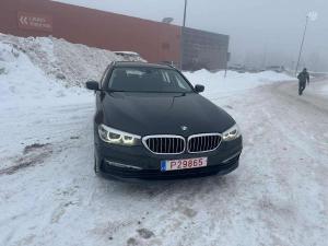 Grey BMW 520 2018 in Taurage, with an engine capacity of 2.00 L and mileage of 254 thousand km for 14399 €, photo 4 on AUTOMOTO.COM.LV