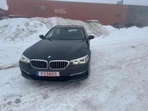Grey BMW 520 2018 in Taurage, with an engine capacity of 2.00 L and mileage of 254 thousand km for 14399 €, photo 10 on AUTOMOTO.COM.LV