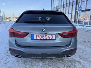 Grey BMW 520 2018 in Vilnius, with an engine capacity of 2.00 L and mileage of 295 thousand km for 16499 €, photo 5 on AUTOMOTO.COM.LV