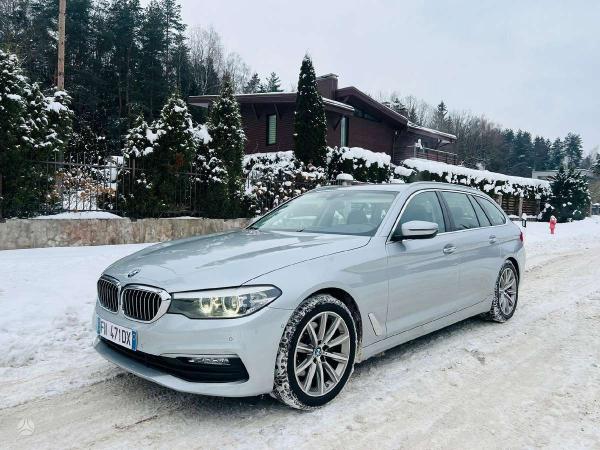 Pelēks BMW 520 2018 Viļņa, ar dzinēja tilpumu 2.00 L un nobraukumu 298 tūkst. km par 13800 €, foto 1 vietnē AUTOMOTO.COM.LV