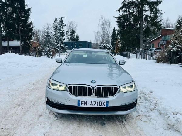 Pelēks BMW 520 2018 Viļņa, ar dzinēja tilpumu 2.00 L un nobraukumu 298 tūkst. km par 13800 €, foto 7 vietnē AUTOMOTO.COM.LV