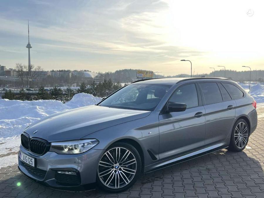 Pelēks BMW 520 2018 Viļņa, ar dzinēja tilpumu 2.00 L un nobraukumu 209 tūkst. km par 18500 €, foto 5 vietnē AUTOMOTO.COM.LV