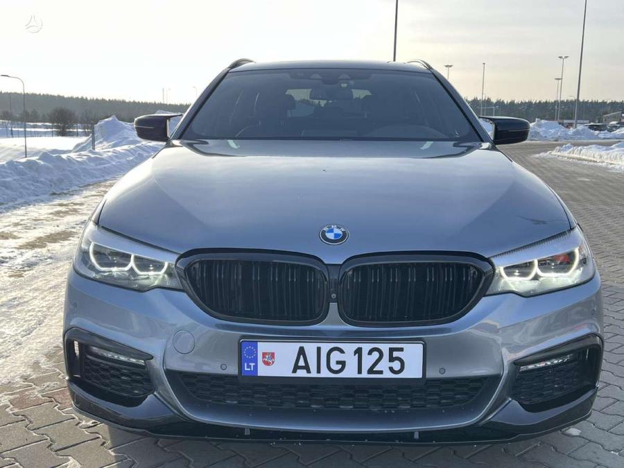 Pelēks BMW 520 2018 Viļņa, ar dzinēja tilpumu 2.00 L un nobraukumu 209 tūkst. km par 18500 €, foto 8 vietnē AUTOMOTO.COM.LV