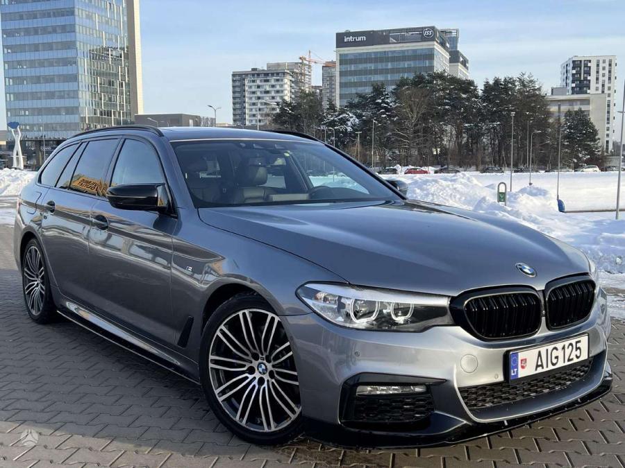 Pelēks BMW 520 2018 Viļņa, ar dzinēja tilpumu 2.00 L un nobraukumu 209 tūkst. km par 18500 €, foto 9 vietnē AUTOMOTO.COM.LV