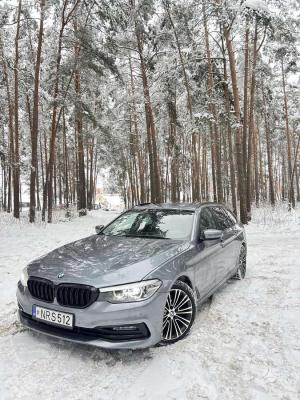 Pelēks BMW 520 2018 Varėna, ar dzinēja tilpumu 2.00 L un nobraukumu 235 tūkst. km par 16500 €, foto  vietnē AUTOMOTO.COM.LV