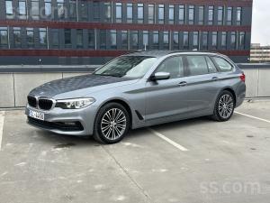 Pelēks BMW 520 2018 Rīga, ar dzinēja tilpumu 2.00 L un nobraukumu 174 tūkst. km par 16900 €, foto  vietnē AUTOMOTO.COM.LV