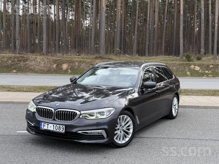 Pelēks BMW 520 2018 Rīga, ar dzinēja tilpumu 2.00 L un nobraukumu 189 tūkst. km par 21111 €, foto 1 vietnē AUTOMOTO.COM.LV