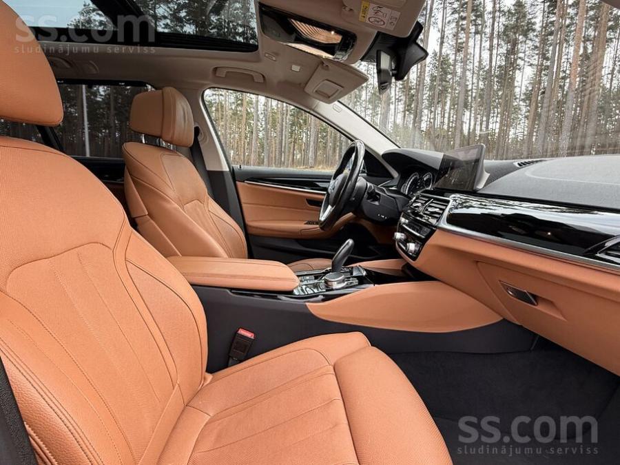 Pelēks BMW 520 2018 Rīga, ar dzinēja tilpumu 2.00 L un nobraukumu 189 tūkst. km par 21111 €, foto 9 vietnē AUTOMOTO.COM.LV