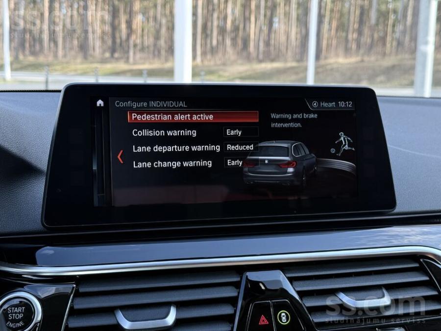 Pelēks BMW 520 2018 Rīga, ar dzinēja tilpumu 2.00 L un nobraukumu 189 tūkst. km par 21111 €, foto 22 vietnē AUTOMOTO.COM.LV