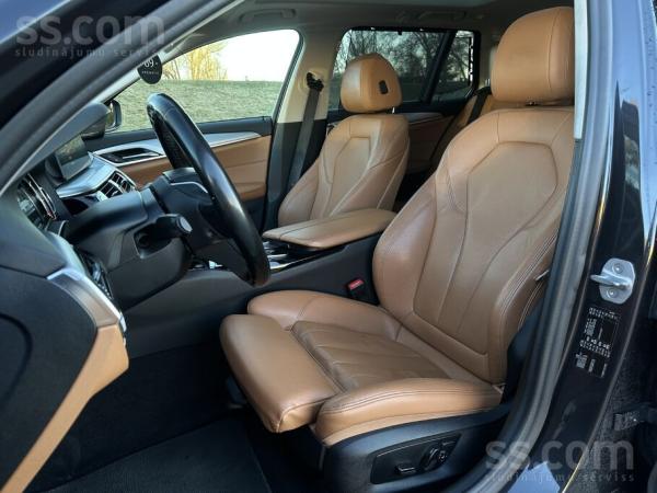 Grey BMW 520 2018 in Riga, with an engine capacity of 2.00 L and mileage of 312 thousand km for 17500 €, photo 8 on AUTOMOTO.COM.LV