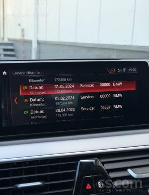 Pelēks BMW 520 2018 Rīga, ar dzinēja tilpumu 2.00 L un nobraukumu 240 tūkst. km par 13990 €, foto 20 vietnē AUTOMOTO.COM.LV