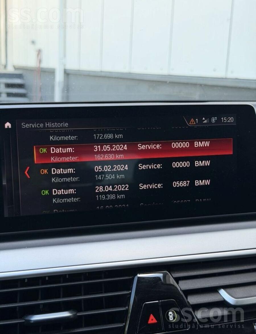 Pelēks BMW 520 2018 Rīga, ar dzinēja tilpumu 2.00 L un nobraukumu 240 tūkst. km par 13990 €, foto 20 vietnē AUTOMOTO.COM.LV