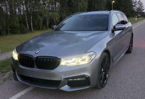 Pelēks BMW 520 2018 Kauņa, ar dzinēja tilpumu 2.00 L un nobraukumu 265 tūkst. km par 19500 €, foto  vietnē AUTOMOTO.COM.LV