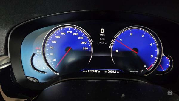 Pelēks BMW 520 2018 Kauņa, ar dzinēja tilpumu 2.00 L un nobraukumu 265 tūkst. km par 19500 €, foto 7 vietnē AUTOMOTO.COM.LV
