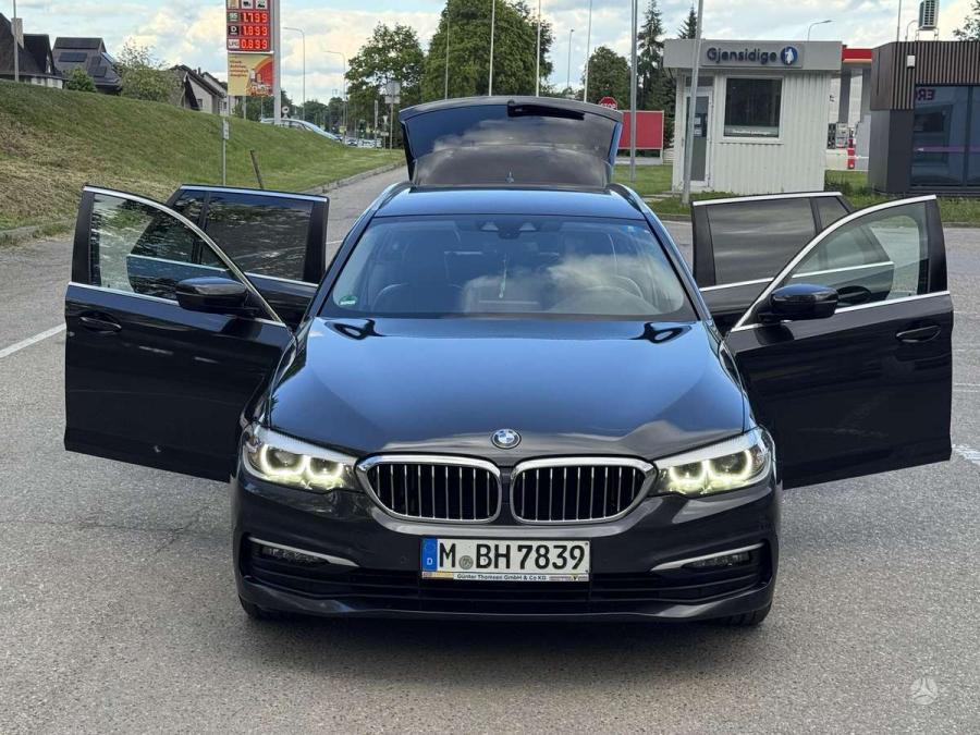 Серый БМВ 520 2018 в Ионава, объемом двигателя 2.00 л и пробегом 299 тыс. км за 13499 €, фото 16 на AUTOMOTO.COM.LV